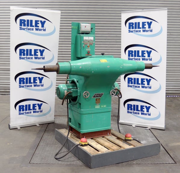 Greif Dual Speed Independent Double Ended Polishing Lathe