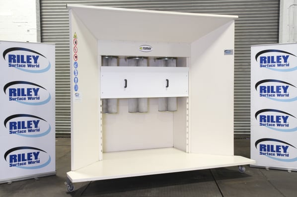 Romer KPO-3ZN-L Powder Coating Booth