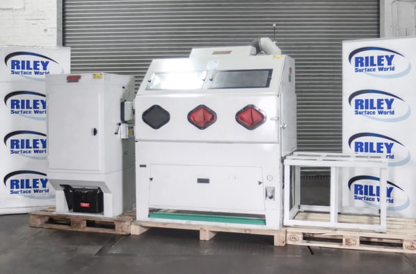 Guyson International Euro 7 Shot Blast System with Cyclone, Dust ...