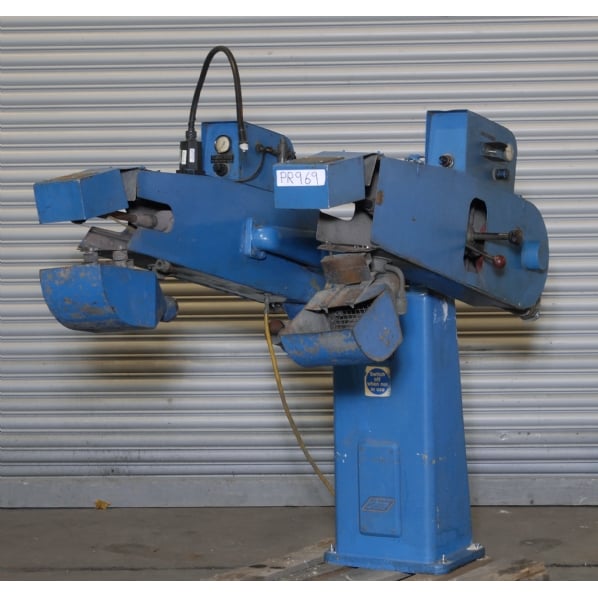 Greif Double Arm, Rear Driven, Idling Contact Roll Linisher