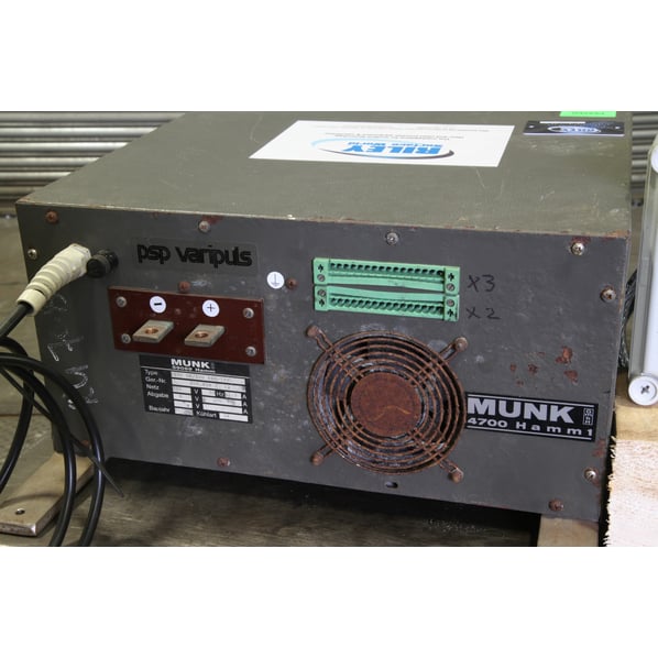 Munk PSP Varipuls 200A/6V Rectifier and Controller