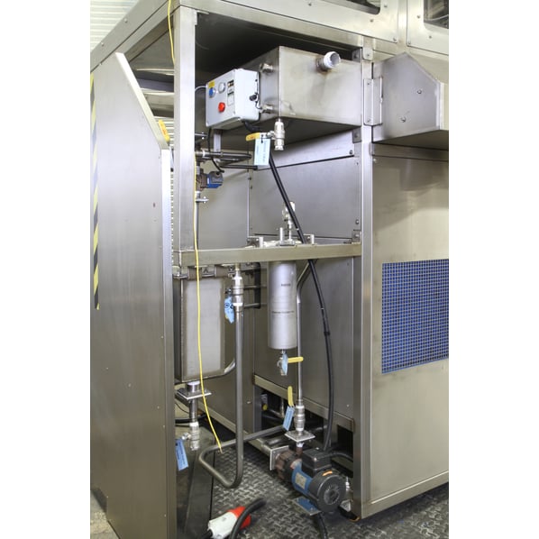 CC Hydrosonics Ultrasonic Solvent Precision Cleaning Machine