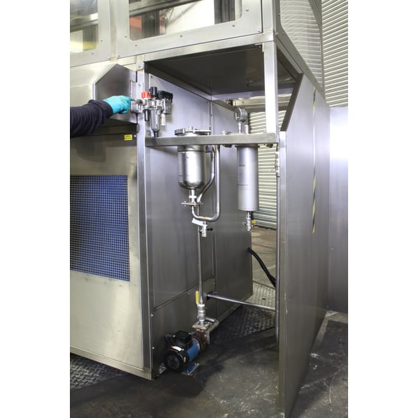 CC Hydrosonics Ultrasonic Solvent Precision Cleaning Machine