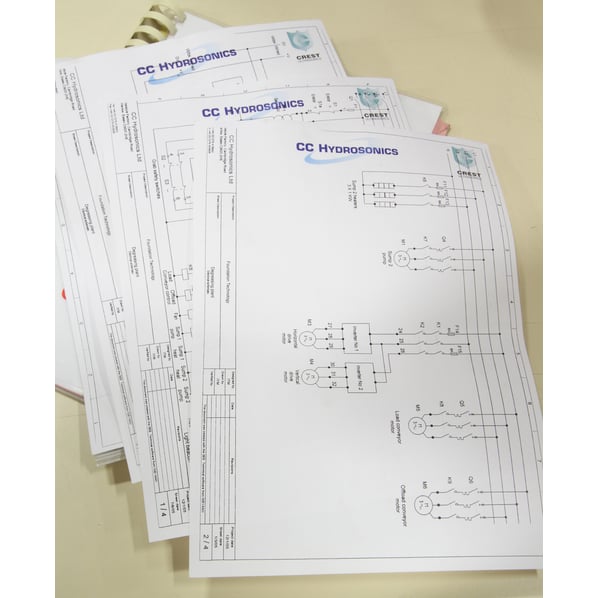 CC Hydrosonics Ultrasonic Solvent Precision Cleaning Machine