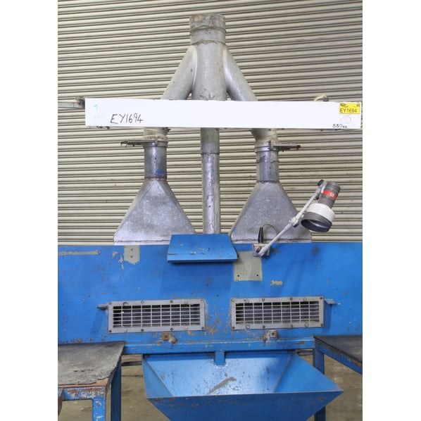 Fixed Height Fettling Bench with Lighting