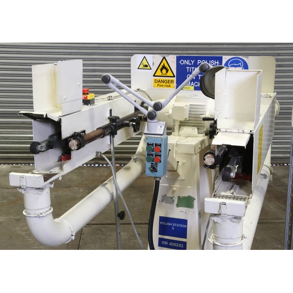 Marpol Double Ended Profile Belt Blending & Linishing Machine