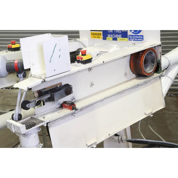 Marpol Double Ended Profile Belt Blending & Linishing Machine