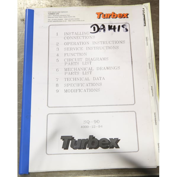Turbex Finnsonic Solvent/Cleaning Agent Temperature Sensitive Cleaning ...