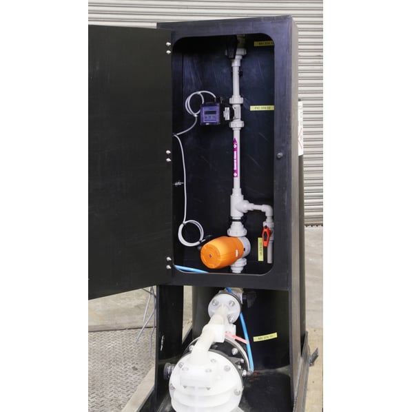 Surface Finishing Equipment Ltd. Waste Chemical Pumping Station