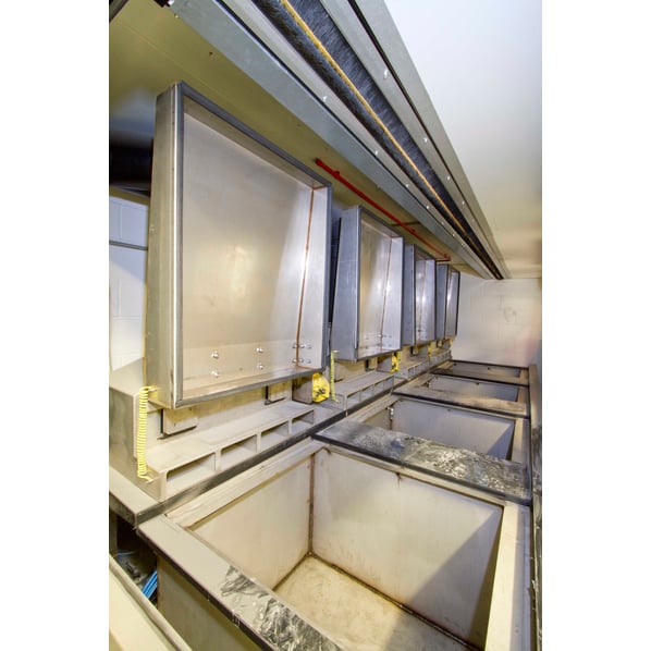 Gee and Company Enclosed Manual Cleaning Line