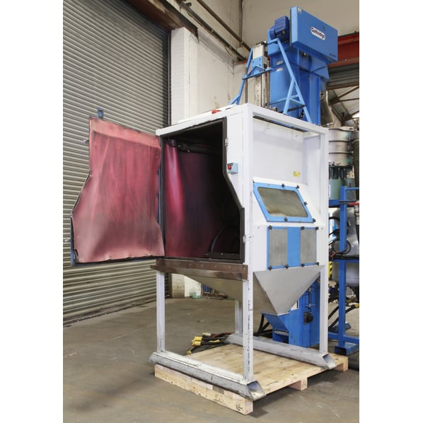 Surface Dynamics Automated 4 Gun Twin Axis Shot Peening System