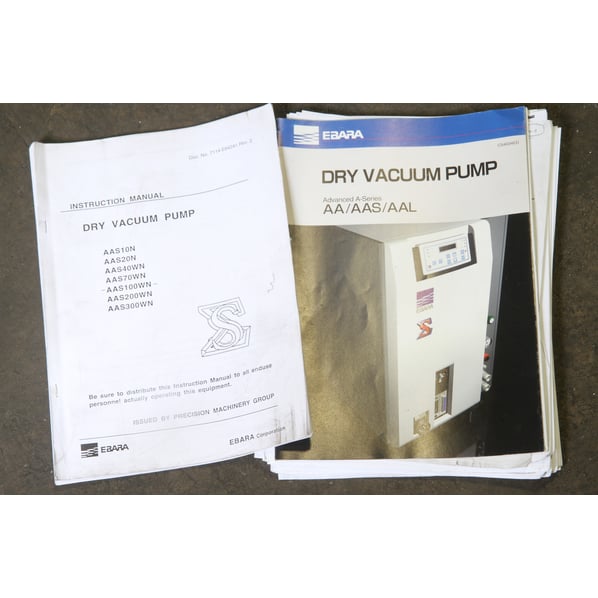 Ebara Corporation Dry Vacuum Pump