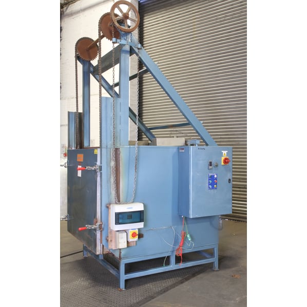 Hedinair Very Heavy Duty, High Temperature, Vertical Lift Door, Box Oven