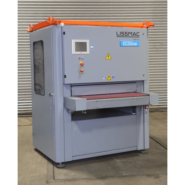 Lissmac SMD123RE Wide Belt Graining / Counter Rotating 4 Brush ...