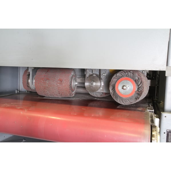 Lissmac SMD123RE Wide Belt Graining / Counter Rotating 4 Brush ...