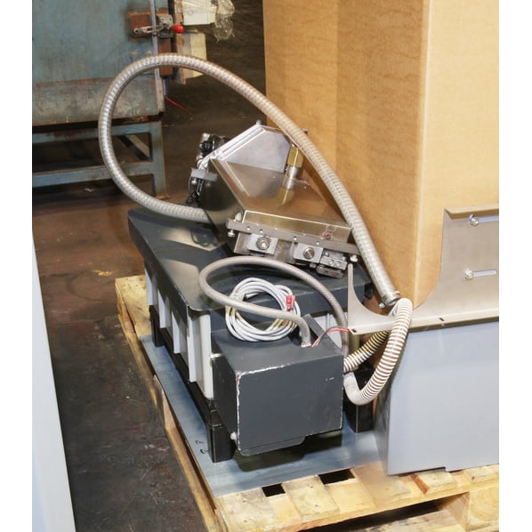 Lissmac SMD123RE Wide Belt Rotating 4 Brush Deburring Machine with Wet ...