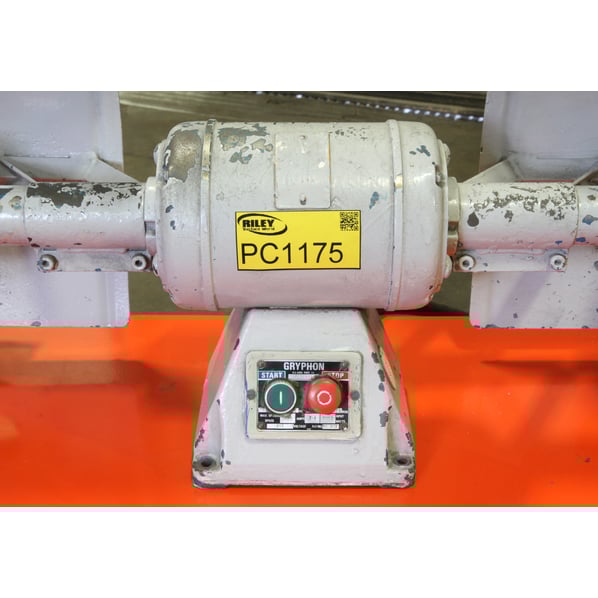 Gryphon Twin Head Double Ended Bench Mounted Polishing Lathe