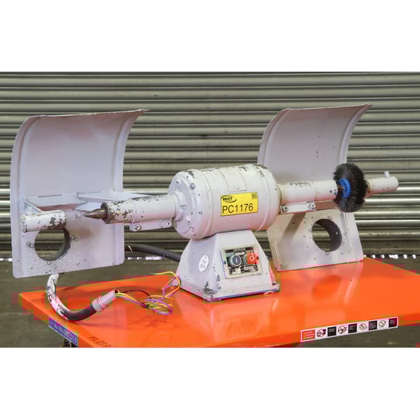 Gryphon Twin Head Double Ended Bench Mounted Polishing Lathe