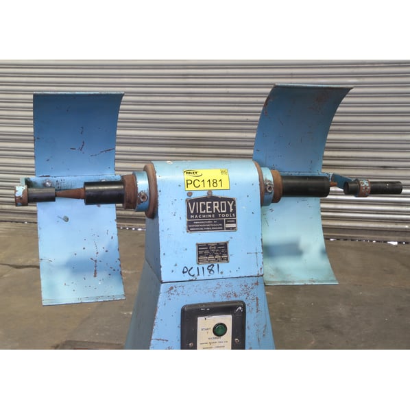 Viceroy Pedestal Mounted Double Ended Industrial Polisher