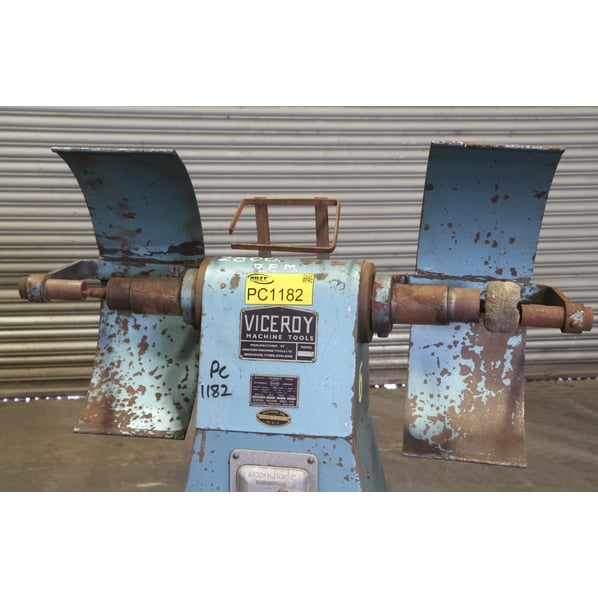 Viceroy Pedestal Mounted Double Ended Industrial Polisher