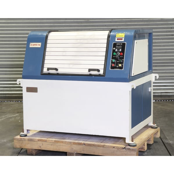 S.M. Systems High Energy Horizontal Barrel Tumbling Machine