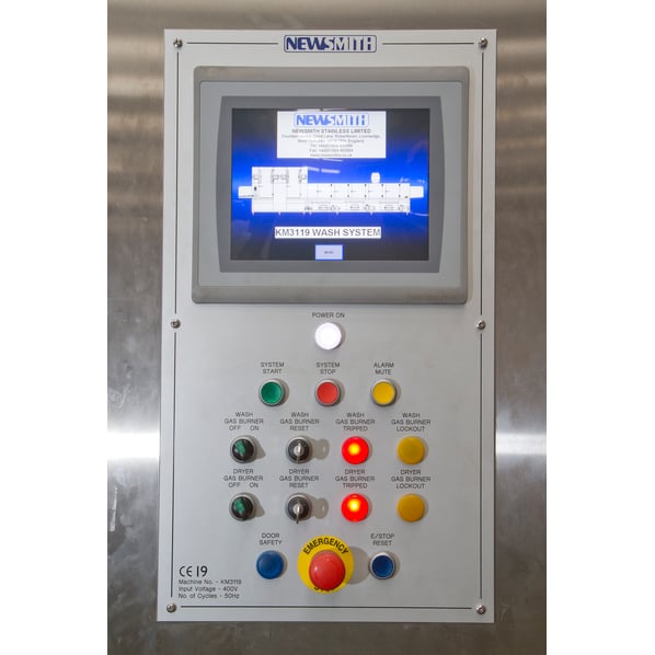 Newsmith Stainless Ltd. Silver Series S4 Multi-Lane Heavy Duty Industrial Component/Mould/Box ...