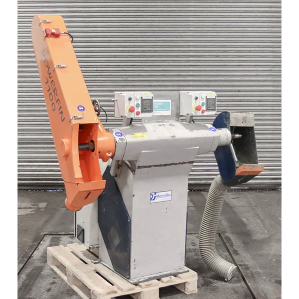 RJH Powerfin 1100 Heavy Duty, Double Ended Linishing Machine