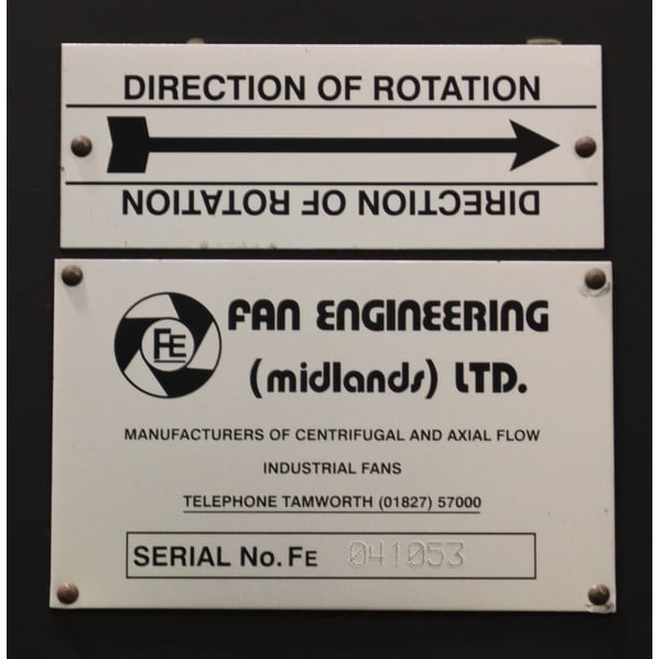 Fan Engineering (Midlands) Ltd. Large Capacity Multivane Fan for ...
