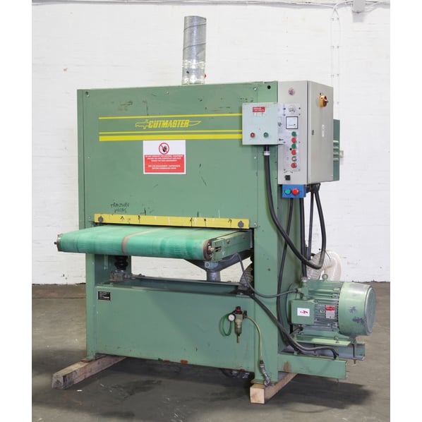 Birkett Cutmaster Through Feed Horizontal Belt Linishing and Sanding ...