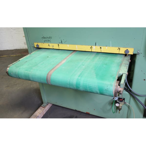 Birkett Cutmaster Through Feed Horizontal Belt Linishing and Sanding ...