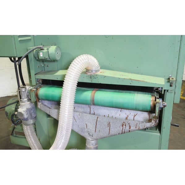 Birkett Cutmaster Through Feed Horizontal Belt Linishing and Sanding ...