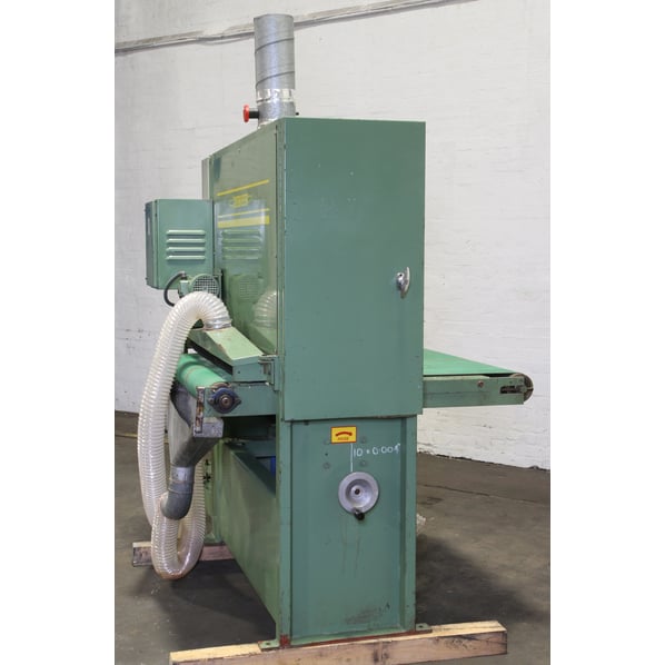 Birkett Cutmaster Through Feed Horizontal Belt Linishing and Sanding ...