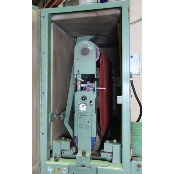 Birkett Cutmaster Through Feed Horizontal Belt Linishing and Sanding ...