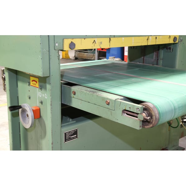 Birkett Cutmaster Through Feed Horizontal Belt Linishing and Sanding ...