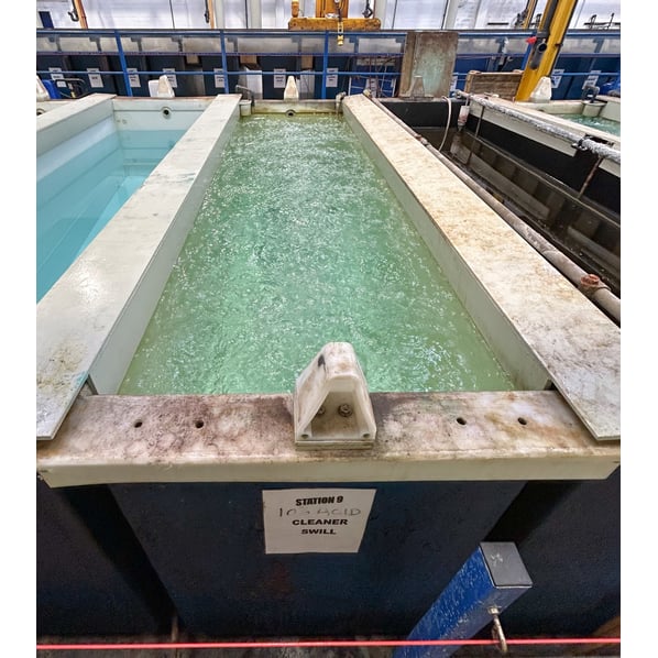 Semi-Automatic Copper Nickel Chrome Plating Line