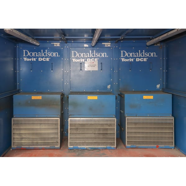Donaldson Torit (DCE) ECB-3 Rear Extraction Linishing / Fettling Booth