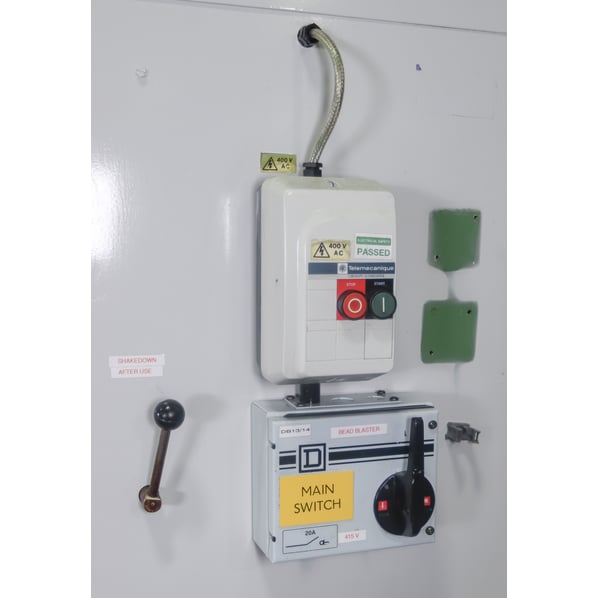 Guyson International Euro 7 Shot Blast System with Cyclone, Dust ...