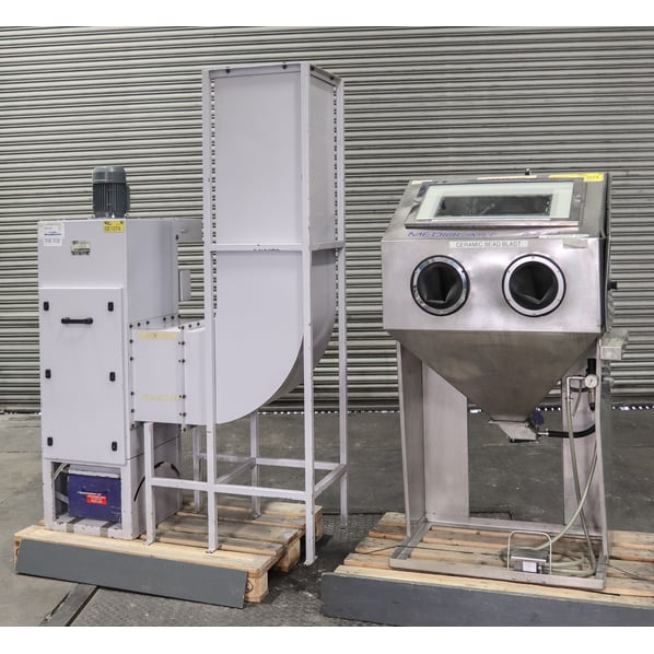 Guyson International 1400 Mediblast Shot Blast Cabinet with Extractor