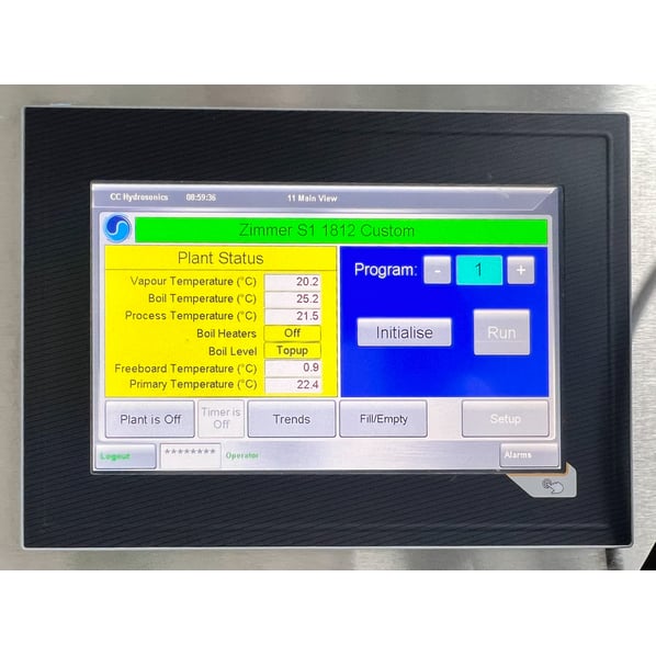 CC Hydrosonics Solvac S1 Ultrasonic Solvent Vapour Cleaning System