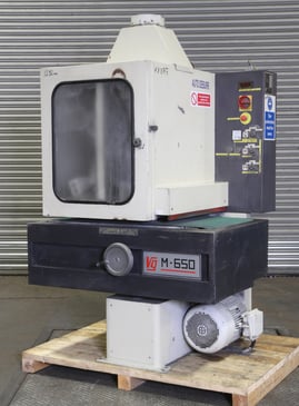 Through feed flat bed Linishing & Brushing Machinery