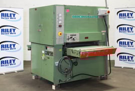 Through feed flat bed Linishing & Brushing Machinery