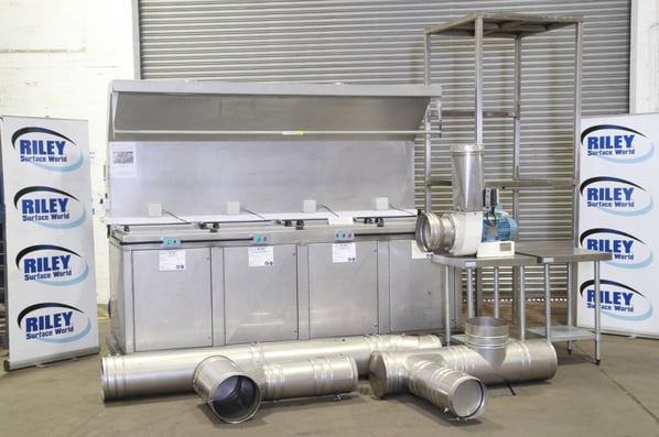 Surface Finishing Equipment Ltd. Multi-stage Aqueous Stainless Steel ...