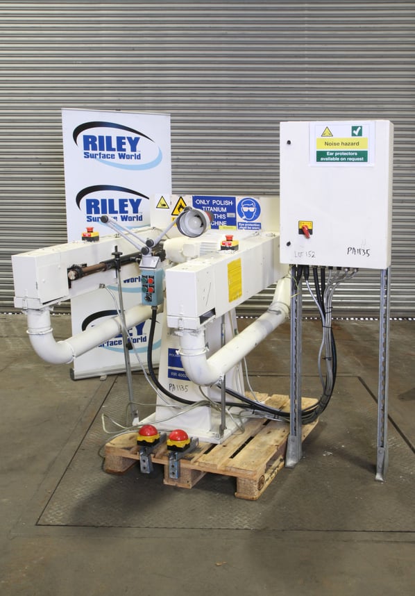 Marpol Double Ended Profile Belt Blending & Linishing Machine