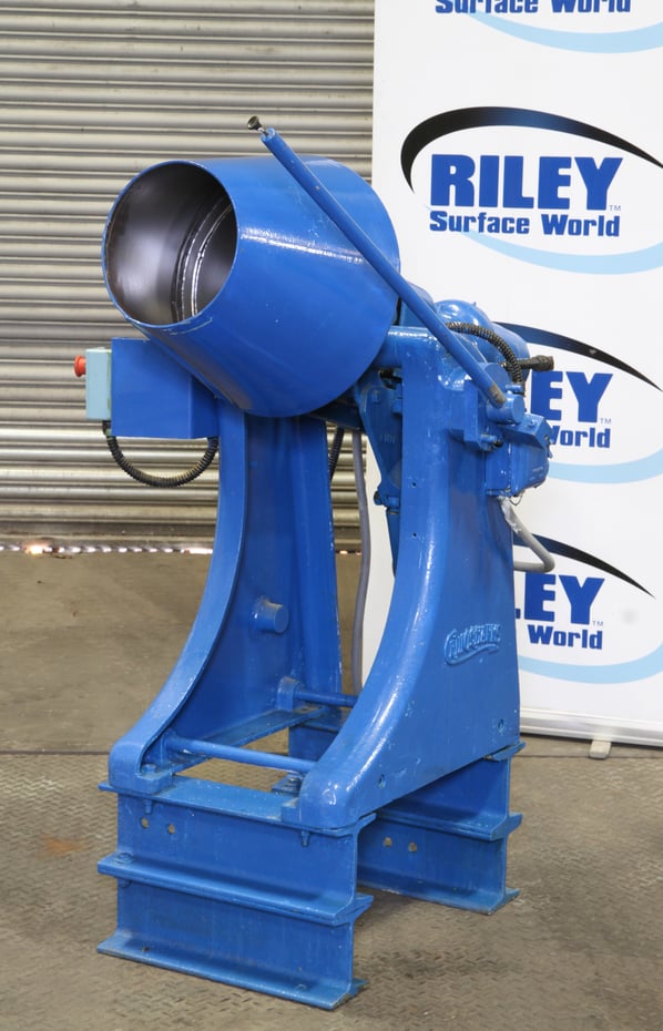 Cruickshank Barrel Type Motorized Deburring / Cleaning Machine