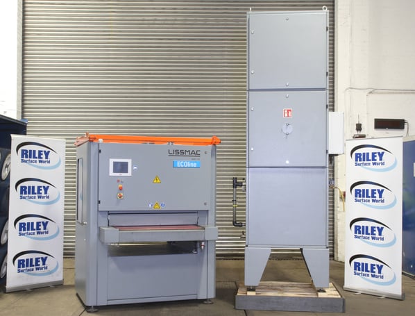 Lissmac SMD123RE Wide Belt Graining / Counter Rotating 4 Brush ...